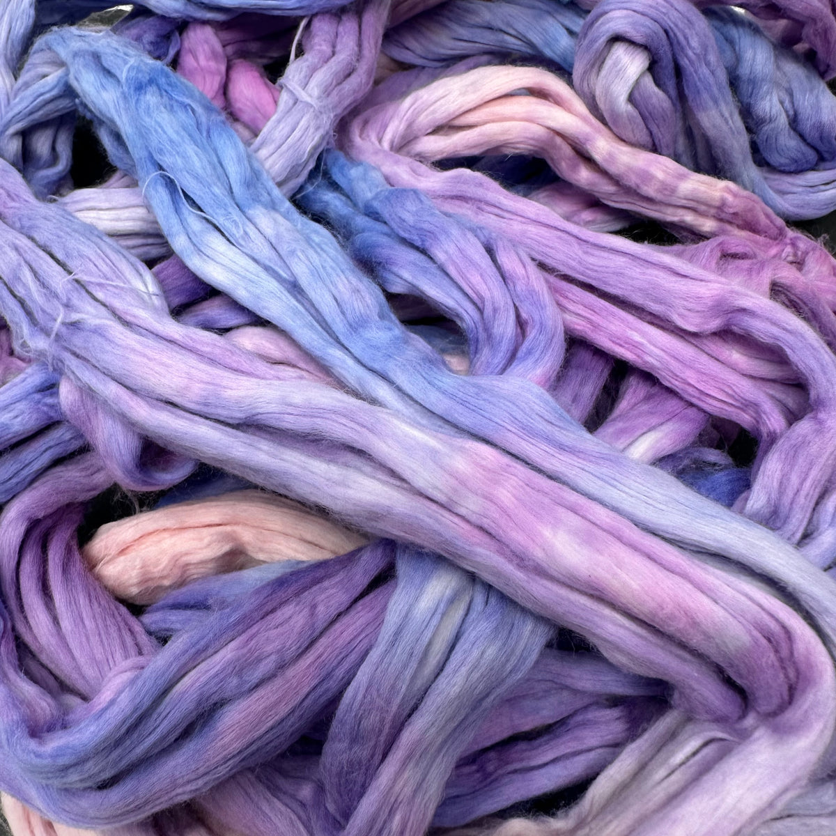 Egyptian Cotton Spinning Fibers 4 ounces Floof – Deep Dyed Yarns