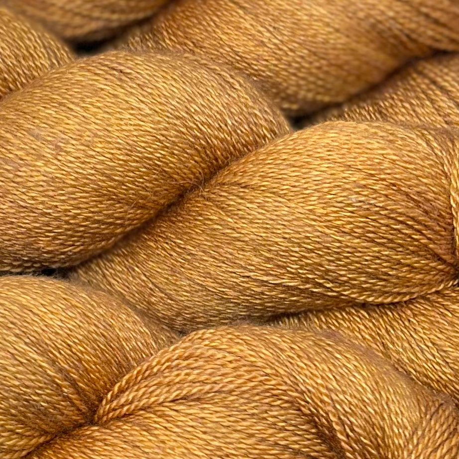 Luna Lace Yarn Caramel – Deep Dyed Yarns